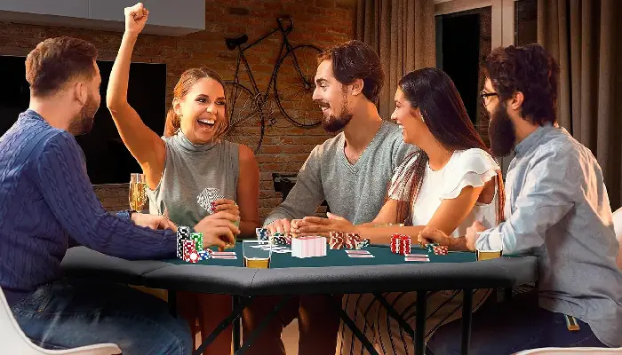 A review of the Best Folding Poker Tables - Card Shuffler Guide